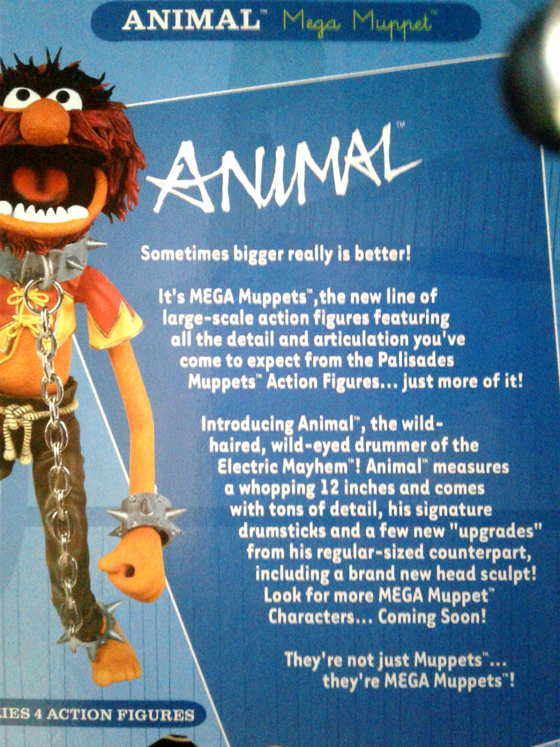Muppet+Show Animal Palisades Mega Scale Muppets Movie 12" Jumbo Figure ...
