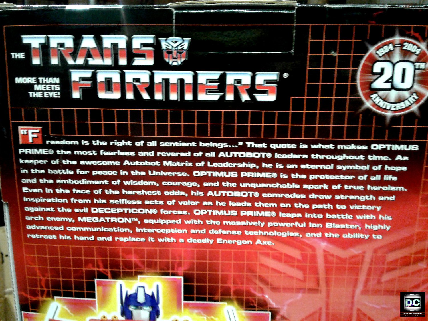Optimus Prime G1 Convoy MP01 20th Transformers Masterpiece Battle ...