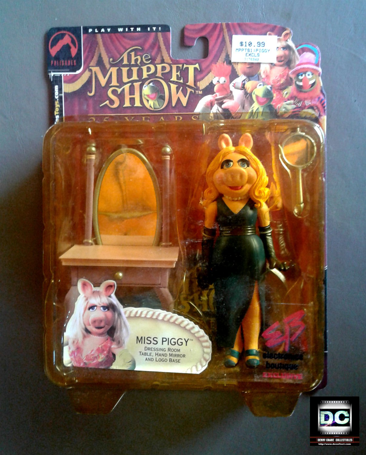 Palisades Muppet Show Series+2 Fozzie Bear Ms. Piggy EB Exclusive Long ...