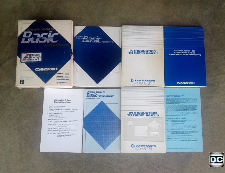 Commodore 64/128 Complete Course Basic CP 1985 Computer Program User ...
