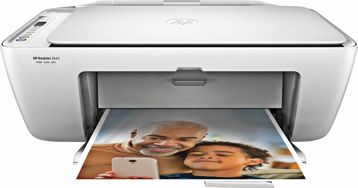 HP Deskjet 2624 All-in-One Wireless Inkjet Printer Copy Scan Color ...