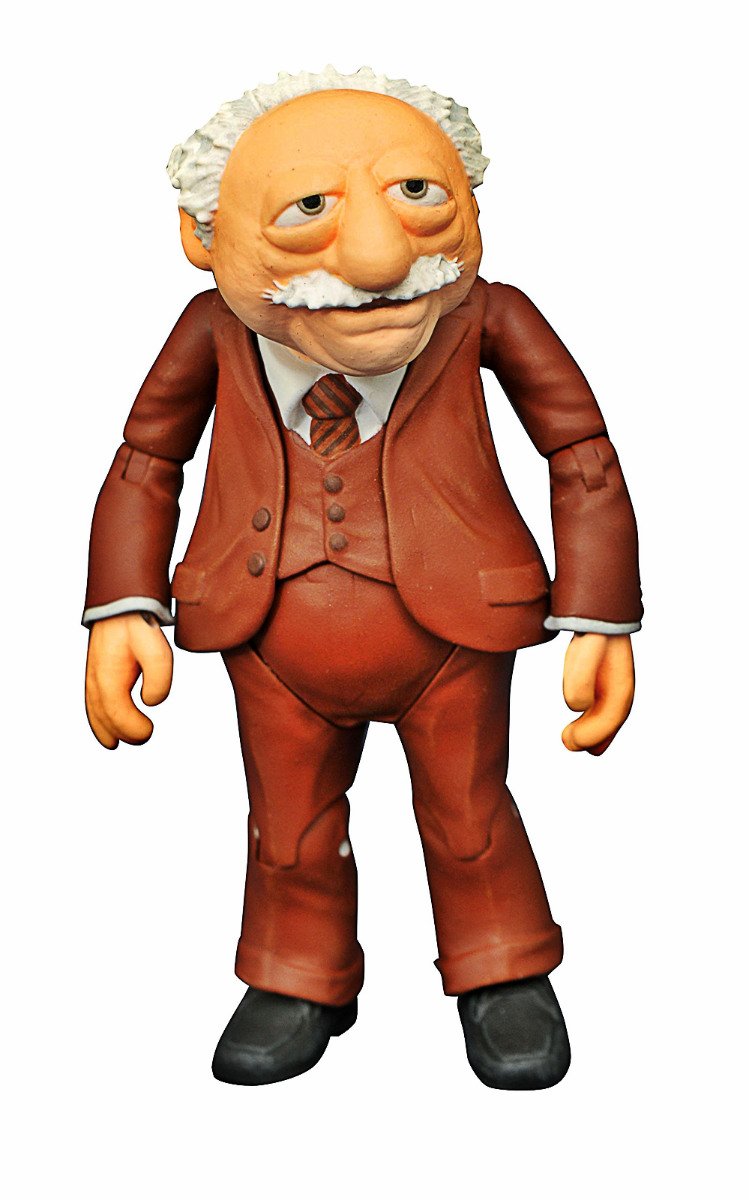 Disney Statler & Waldorf, Muppet Balcony Diamond Select Gentle Giant ...