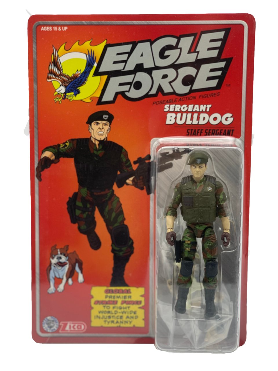 1:18 Eagle Force Zica Fresh Monkey Remco Kickstarter Action Force 3.75 GI Joe MTF (You Choose)