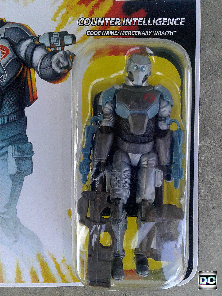 Mercenary_Wraith 2008 G.I_Joe 25th Anniversary Comic Series 1:18 Hasbro ...