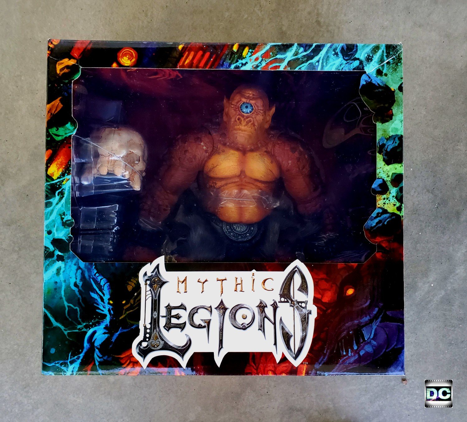 Brontus Arena Troll Fourhorsemen Mythic Legions: Coliseum 6" 1/12 scale ...