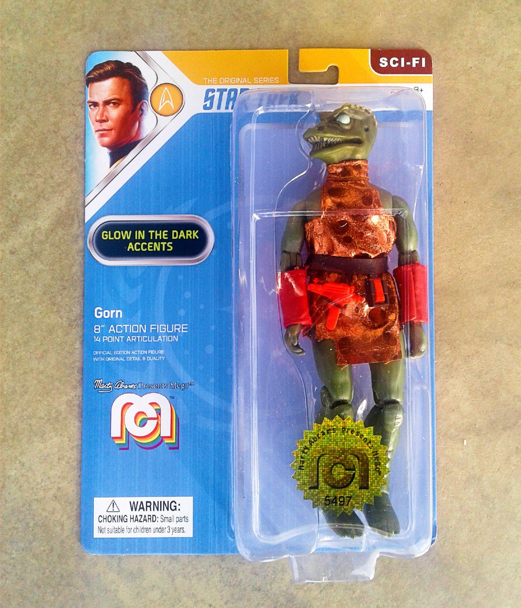 Gorn Mego Star+Trek TOS 8" Action Figure Limited Edition #62978