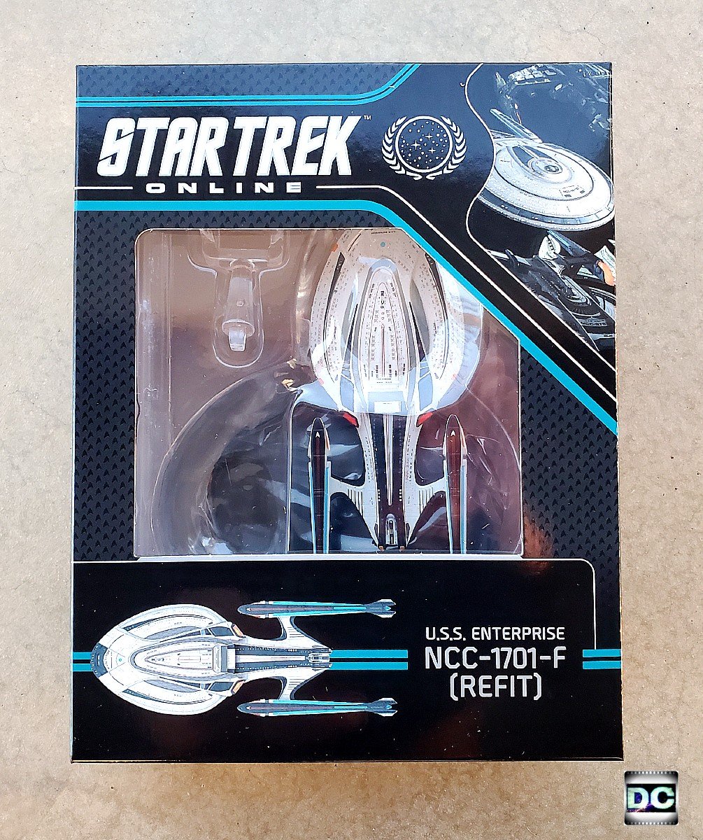 USS Enterprise NCC-1701-F Refit Star Trek Online Yorktown Diecast Model ...