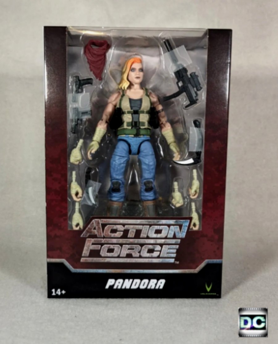 Valaverse Action Force 03-02 Pandora 1:12 Military Figure 2022 GI Joe ...