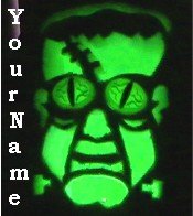 Ecrater Store Logo & HomePage Image Green Frankenstein Halloween Dress ...