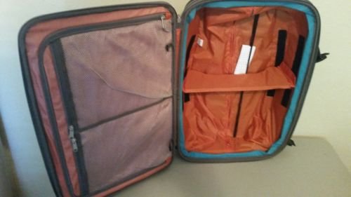eBags tls Mother Lode 21" mini Wheeled Duffel Tropical Turquoise blue ...