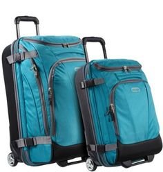 eBags tls Mother Lode 21" mini Wheeled Duffel Tropical Turquoise blue ...