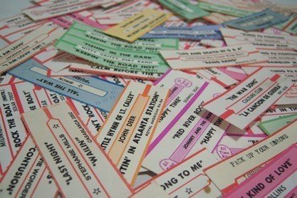 Truly Vintage Jukebox Labels