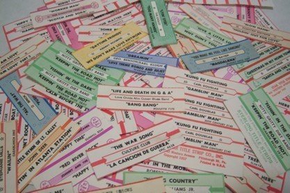 Truly Vintage Jukebox Labels
