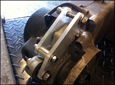 ComposiMo GY6 Billet Eye-to-Eye Shock Adapter Bracket