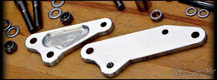 ComposiMo GY6 Billet Eye-to-Eye Shock Adapter Bracket