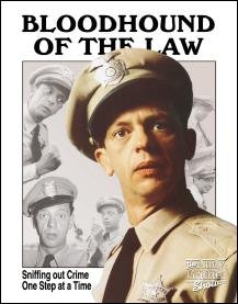 Andy Griffith Show Barney Fife Bloodhound Tin Sign #1041