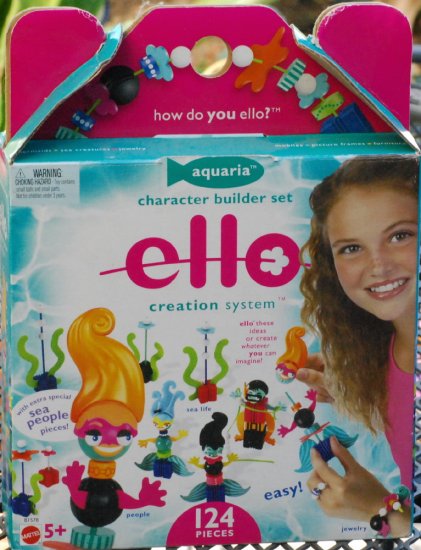 ello Sea People Character Builder Set Aquaria