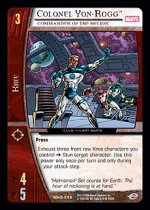 Colonel Yon-Rogg, Commander of the Helion MHG-049 (R) Marvel Heralds of ...