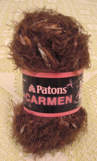 Patons Carmen "Chocolate" Yarn ~ 1 Skein ~ $3.50