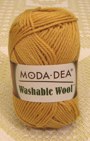 Moda Dea Washable Wool "Maize" Yarn ~ 1 Skein ~ $5