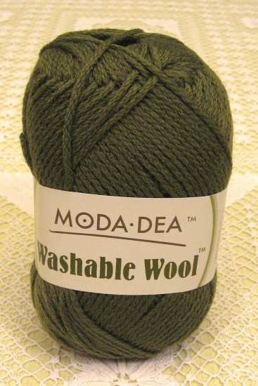 Moda Dea Washable Wool "Moss" Yarn ~ 1 Skein ~ $5