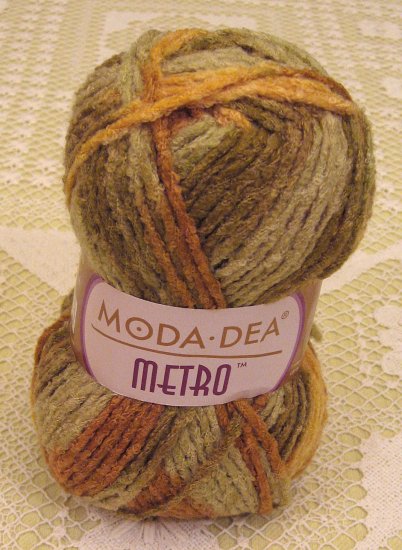 Moda Dea Metro "Safari" Yarn ~ 1 Skein ~ $3