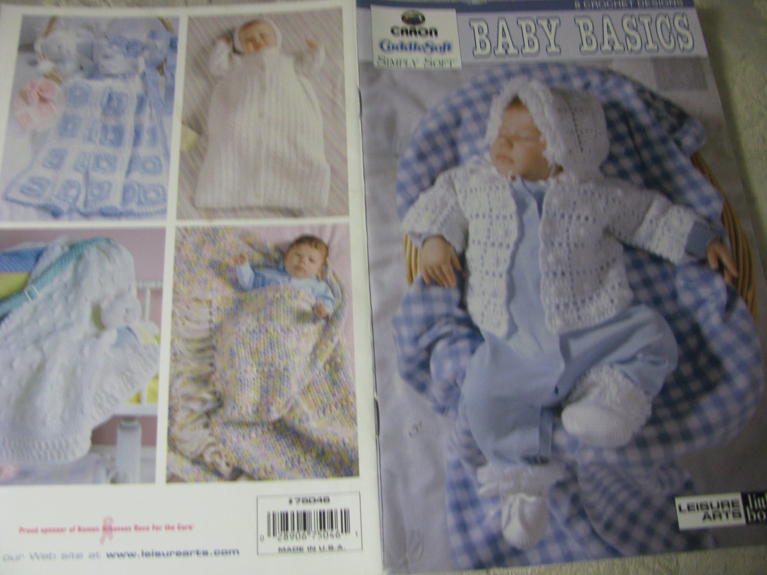 Caron Cuddle Soft Simply Soft Baby Basics Crochet Pattern Booklet ...