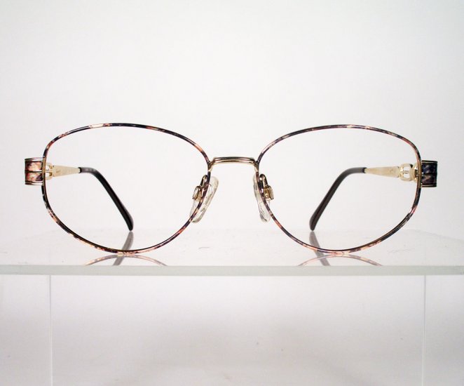 TURA 709 Tortoise and Gold Eyeglass Frames