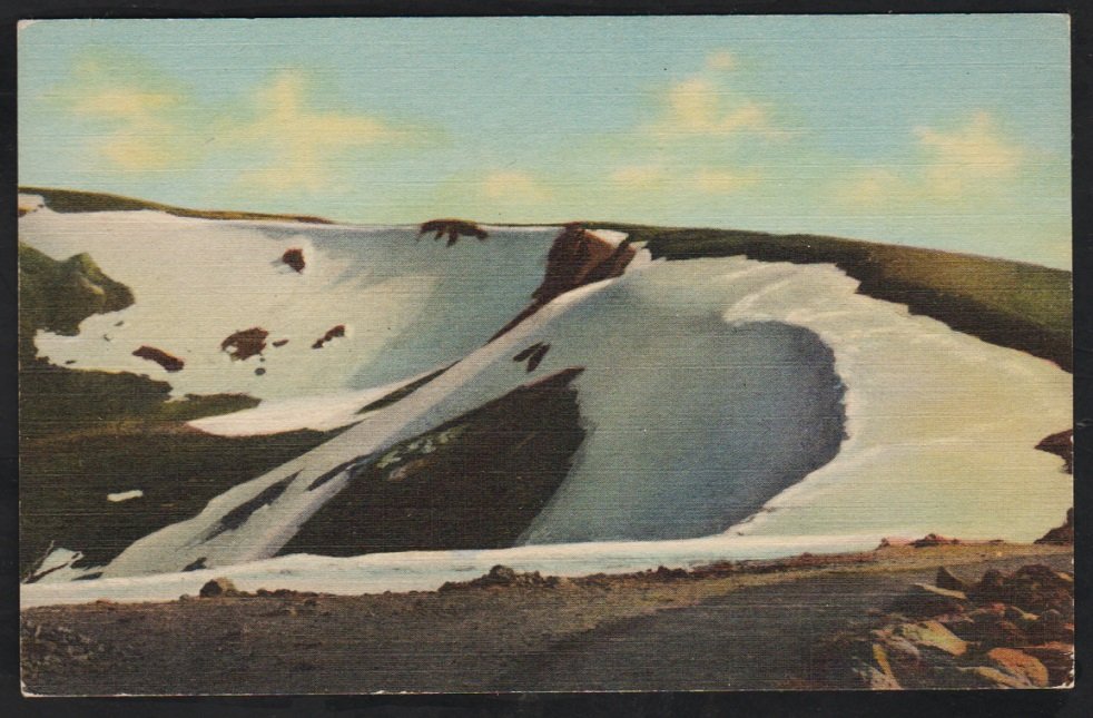 Fall River Pass Trail Ridge Road Rocky Mountain National Park Colorado ...