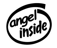 Angel Inside Decal Sticker