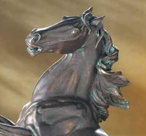 Stallion Horse Sculpture from The Fantastic Liberty Bronze Collection