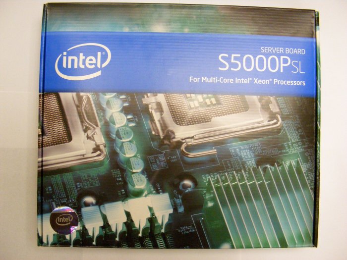 NEW Intel S5000PSL Server Board S5000PSLSATAR LGA771