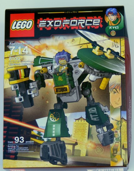 LEGO Manga ExoForce Set 8100 Cyclone Defender Minifig NEW NIB