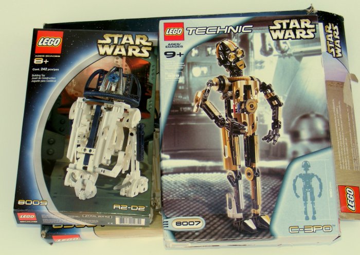Lego Star Wars 65081 with R2-D2 and C3PO Model RARE! 8007 8009 Used - Save
