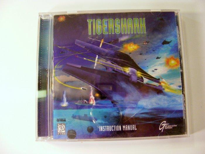 Tigershark PC GAME with CD and Manual Futuristic Submarine Game