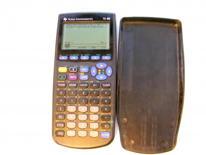 Texas Instruments TI-89 Graphing Calculator Used Like New Texas Instruments TI-89 Graphing Calculator Used Like New