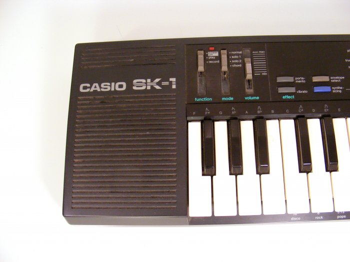 Casio SK-1 Vintage Casio Sampling Keyboard SK1 Great Condition RARE