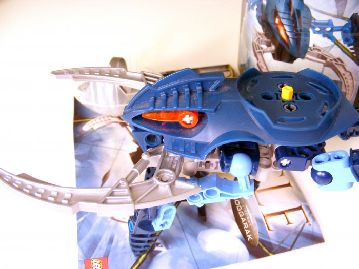 2005 Lego Bionicle 8743 Metru Nui Visorak Boggarak Blue with ...