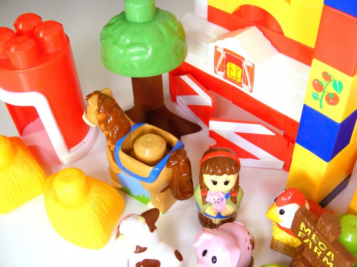 Classic Older Mega Bloks Farm Set
