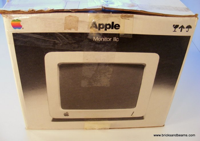 Vintage Apple Monitor IIC in Box A2M4090 1984 Works