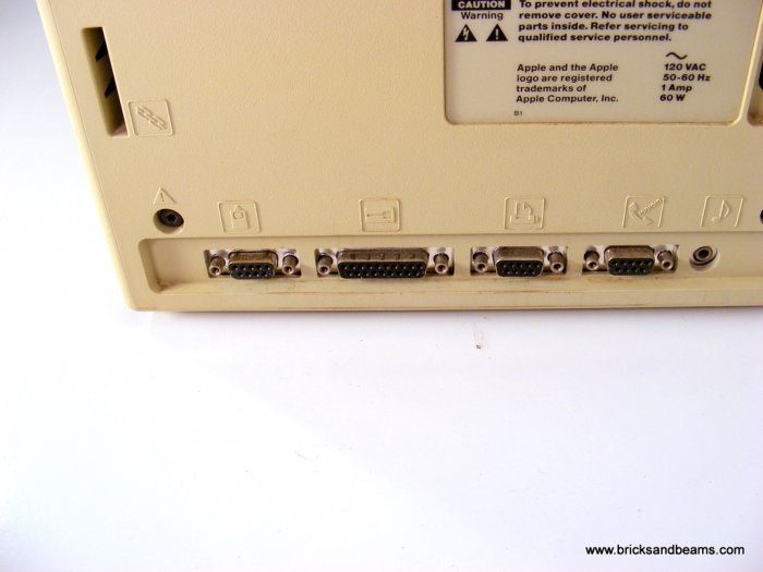 Vintage Apple Fat Mac Computer System M0001 Original Macintosh