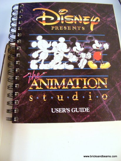 Disney Presents The Animation Studio MS-DOS Windows Complete Vintage