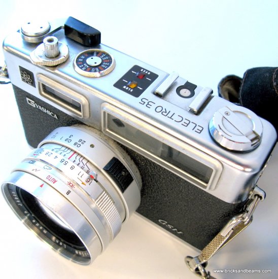 Vintage YASHICA Electro 35 GSN 35MM Rangefinder FILM CAMERA with With ...