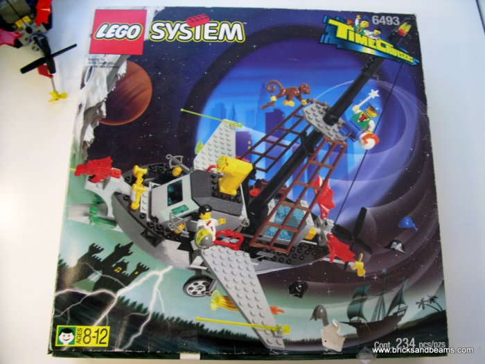 Lego 6493 Time Cruiser Flying Time Vessel w Box, Instructions, 2 mini ...