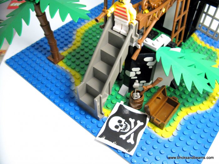 Lego 6270 Pirate Forbidden Island Set with Instructions 4 mini-figs and ...