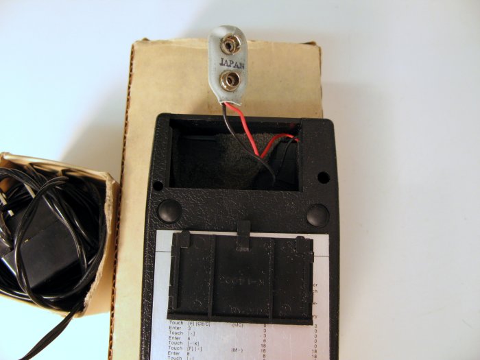 APF Mark 30 Vintage Calculator with Box Manual and AC Adapter