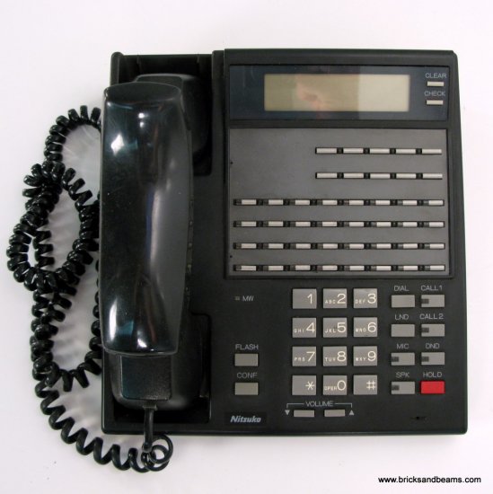 Nitsuko NEC DX2NA-32BTXH Black Phone Display Speaker Phone 92673 15 ...