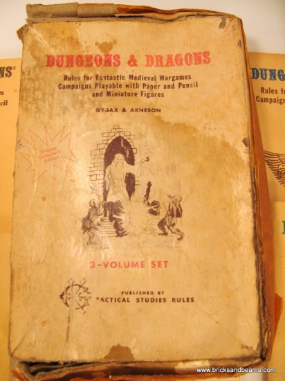 Original Collector’s Edition Dungeons and Dragons Boxed Set 1977 ...