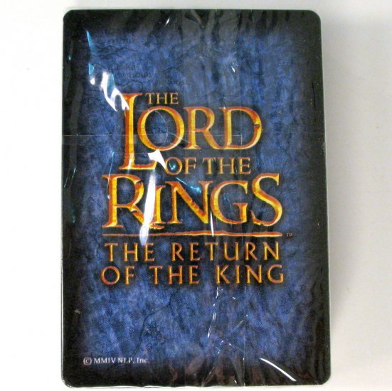 LOTR ROTK Trading Cards 2004Lord of the Rings Return of the King Pack ...