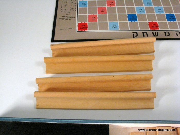 Scrabble Foreign Edition Hebrew Edition 1975 Great Shape Selchow and ...